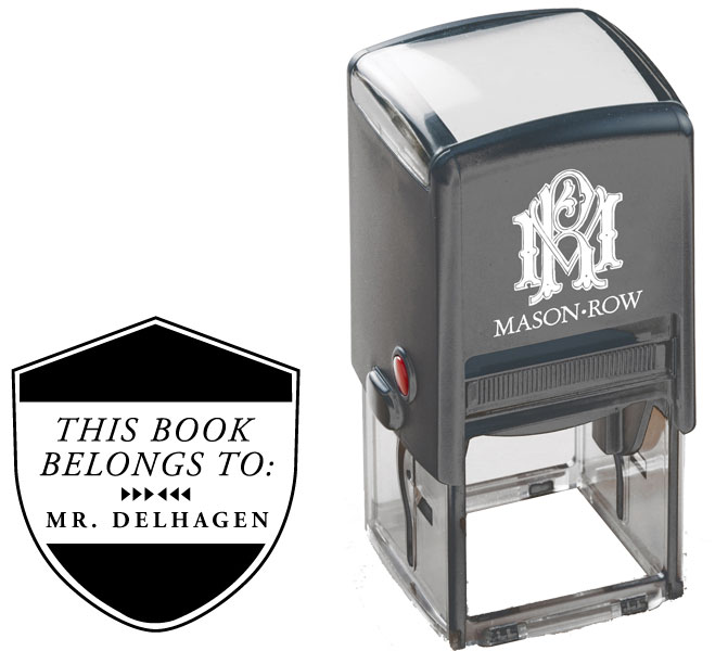 Square Self-Inking Stamp by Mason Row (Delhagen): More Than Paper