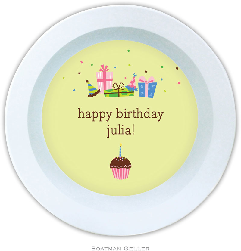 Boatman Geller - Personalized Melamine Bowls (Birthday Lime): More Than ...