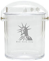 Non-Personalized Ice Bucket (64oz) - Statue of Liberty Design | Carved ...