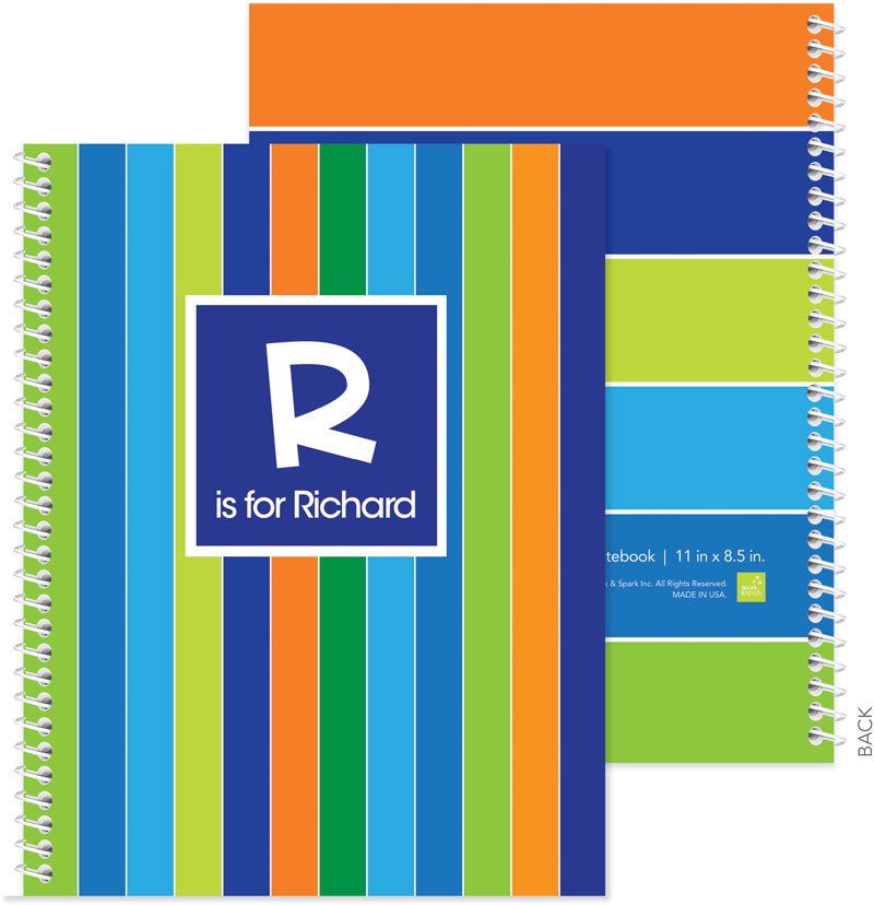 Spark & Spark Note Notebooks - Bold Stripes: More Than Paper