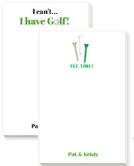Large Notepad Variety Sets by Donovan Designs (Golf): More Than Paper