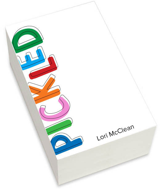 Notepads by iDesign - Pickled (Chunky): More Than Paper