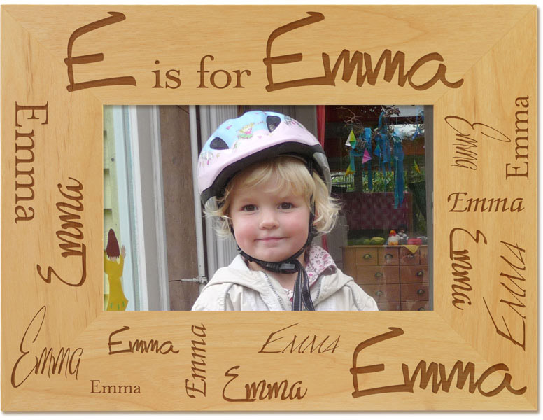 Full of Life Engraved Picture Frames by Embossed Graphics: More Than Paper