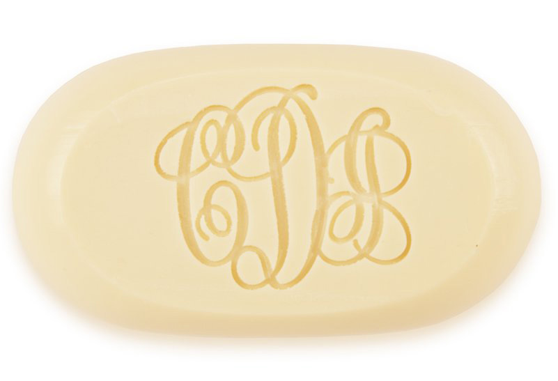 Classic Monogram Personalized Soap by Embossed Graphics: More Than Paper