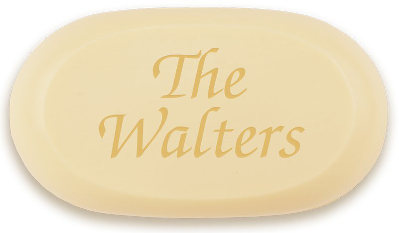 Family Monogram Personalized Soap by Embossed Graphics: More Than Paper