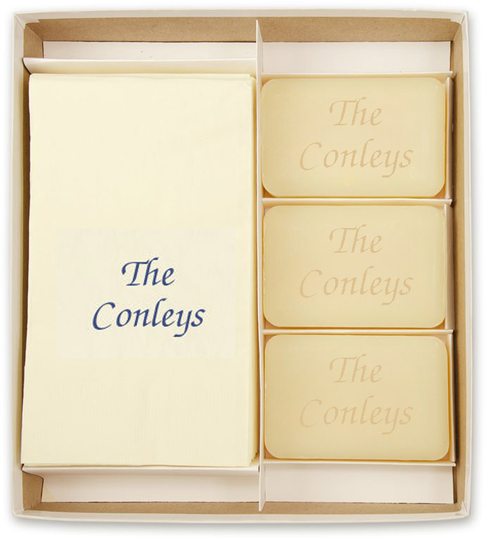 Family Personalized Triple Milled French Soap Set of 3 Plus Guest ...