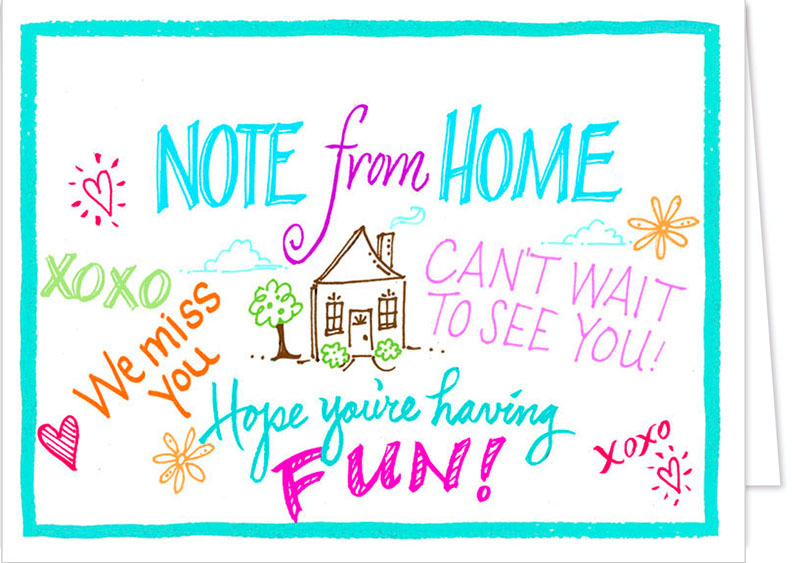 Bonnie Marcus Collection - Camp Notes From Home (Note From Home): More ...