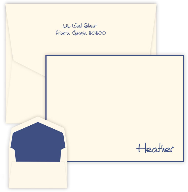 Tiara Correspondence Cards by Embossed Graphics: More Than Paper