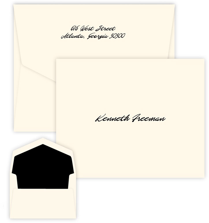 Atlantis Note Cards by Embossed Graphics: More Than Paper